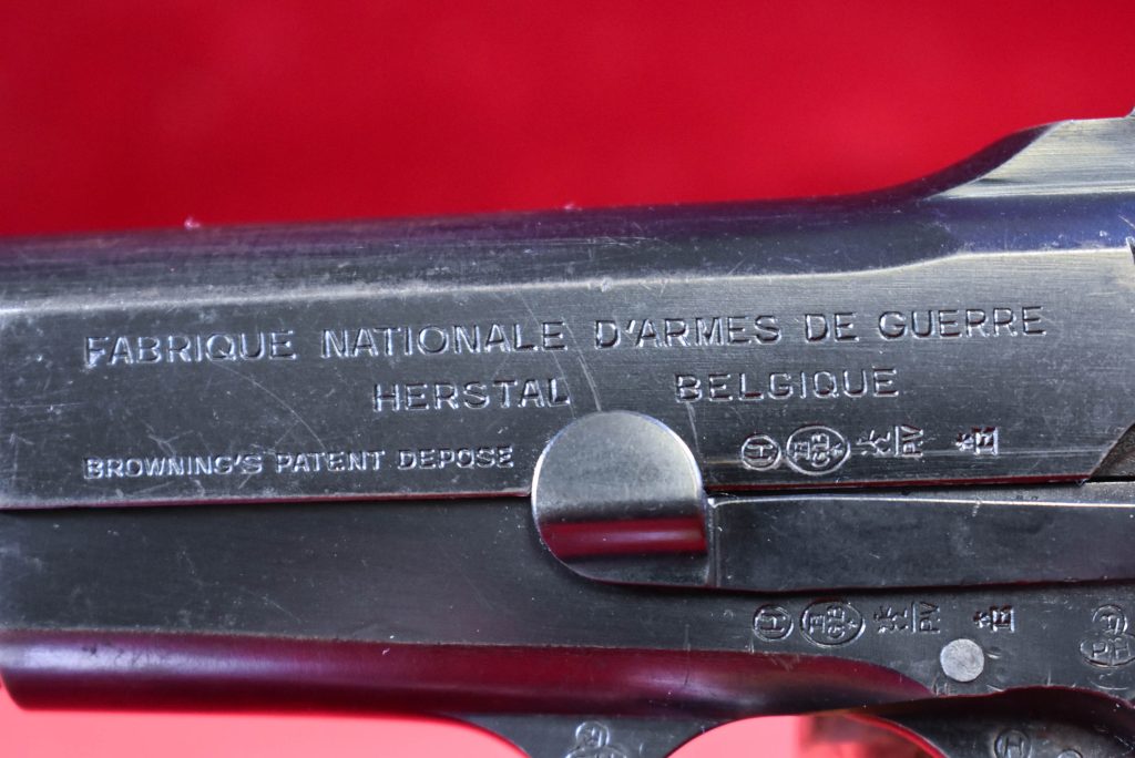 SOLD VERY CHOICE, FN BROWNING MODEL 1935 GP / HIGH POWER PISTOL,1939 ...