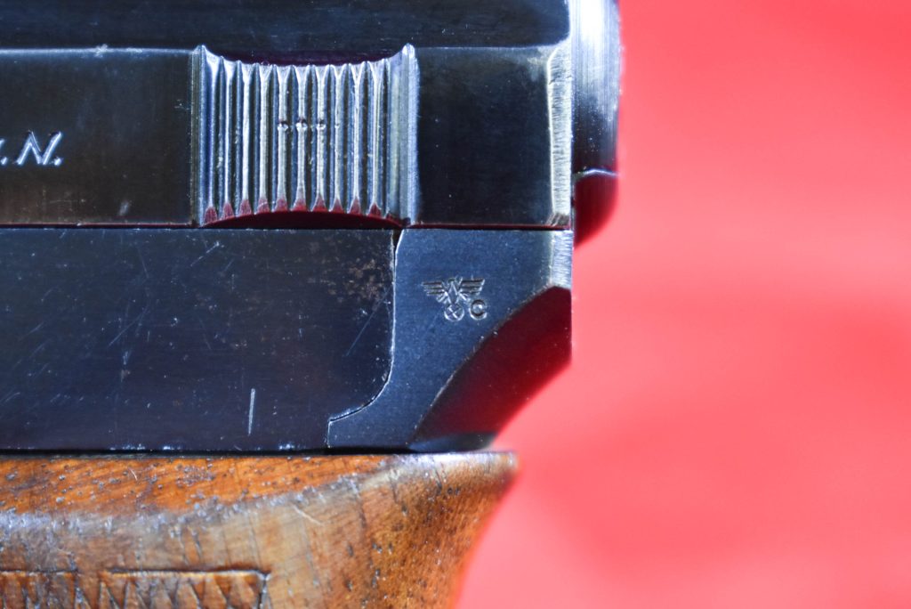 SOLD ULTRA RARE NAZI POLICE “EAGLE/C” MARKED MAUSER MODEL 1934 PISTOL ...