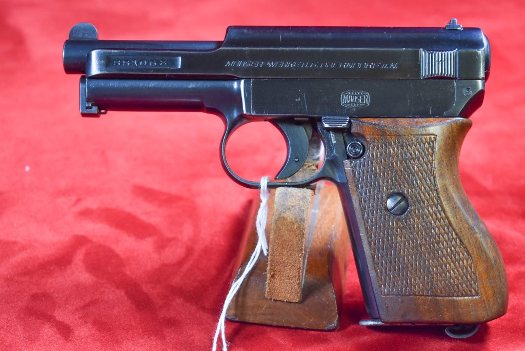 SOLD ULTRA RARE NAZI POLICE “EAGLE/C” MARKED MAUSER MODEL 1934 PISTOL ...