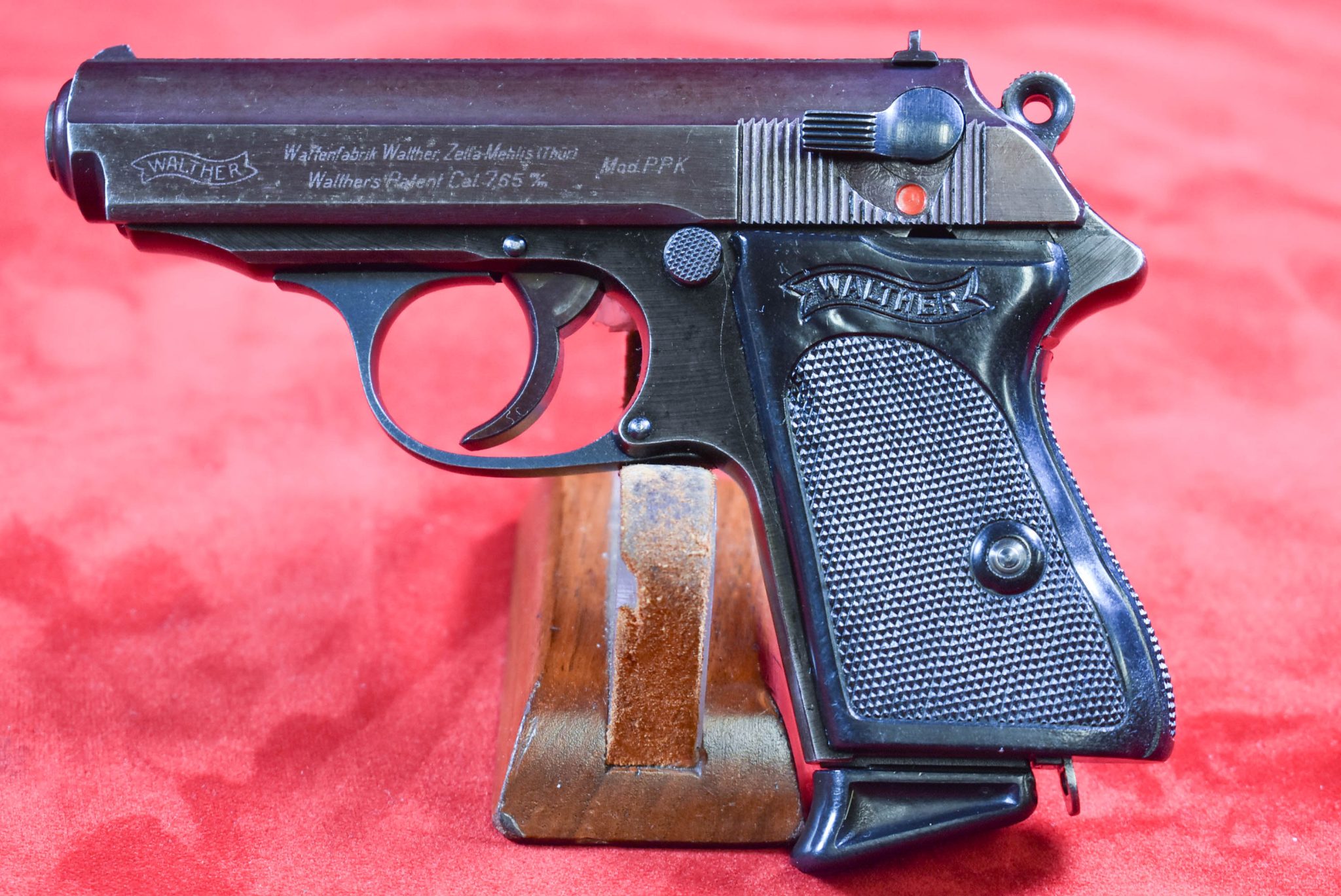 SOLD, EXTREMELY RARE LATE WAR, 1944 WALTHER PPK PISTOL, DURAL FRAME ...