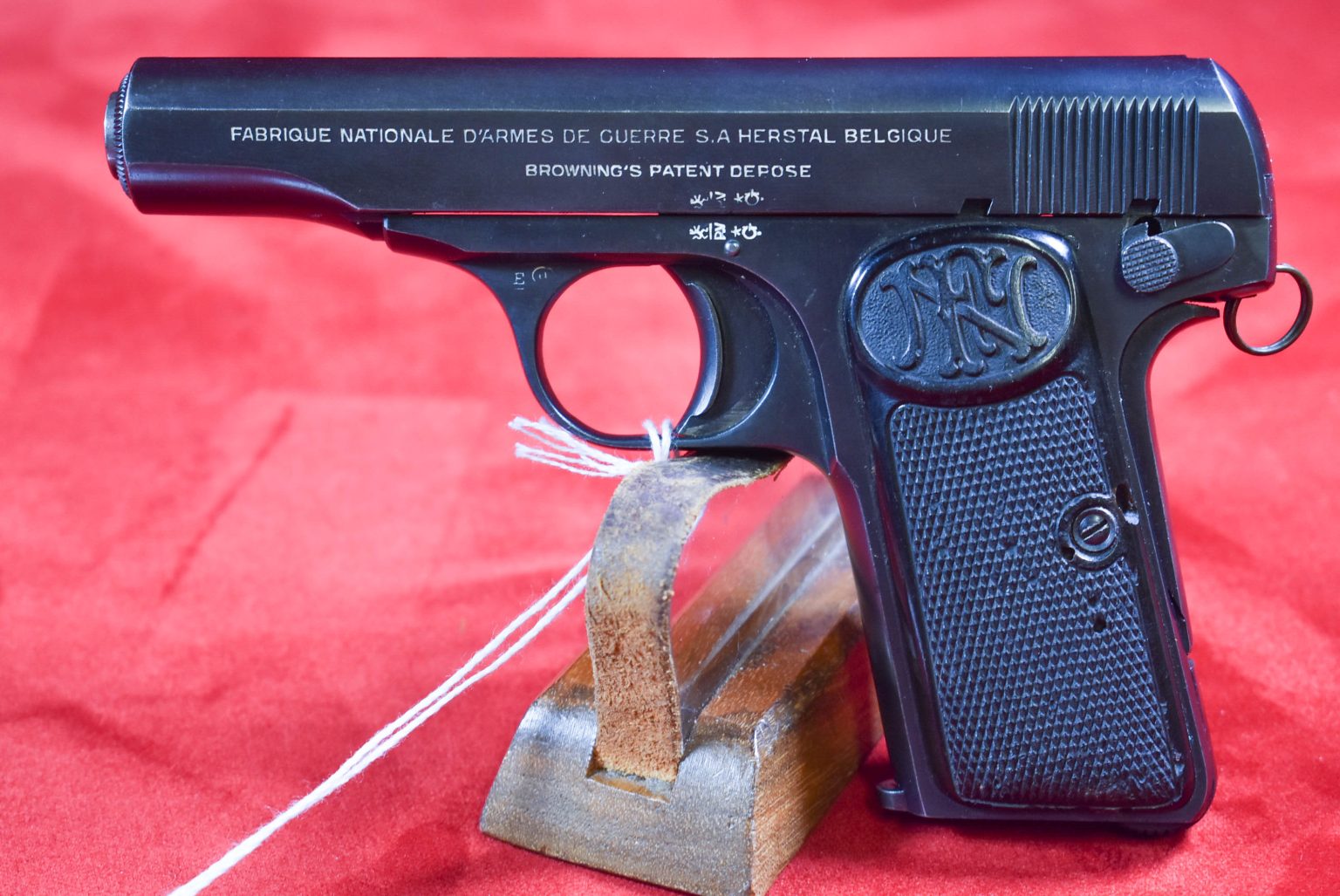 SOLD VERY CHOICE, JAPANESE WWII FN MODEL 1910 PISTOL, FULLY RIGGED OUT ...