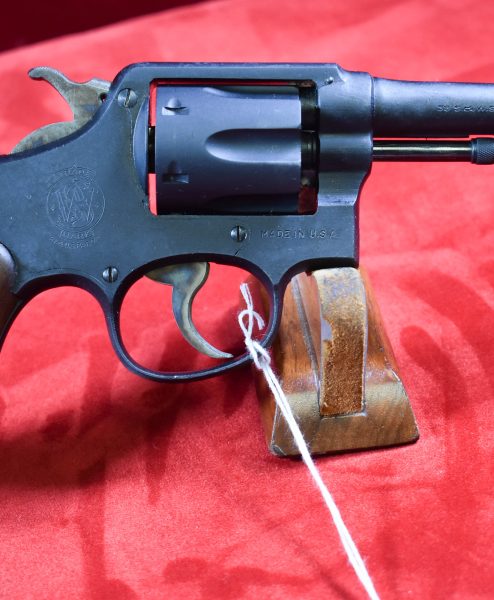 SOLD, SCARCE BRITISH WWI 1914 WEBLEY MARK V SERVICE REVOLVER, IN ...