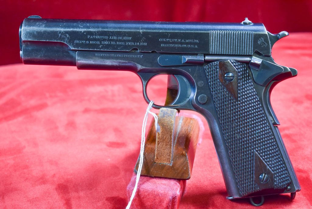 SOLD TUE FEB 28, VERY CHOICE, RARE & IMPORTANT COLT MODEL OF 1911 US ...
