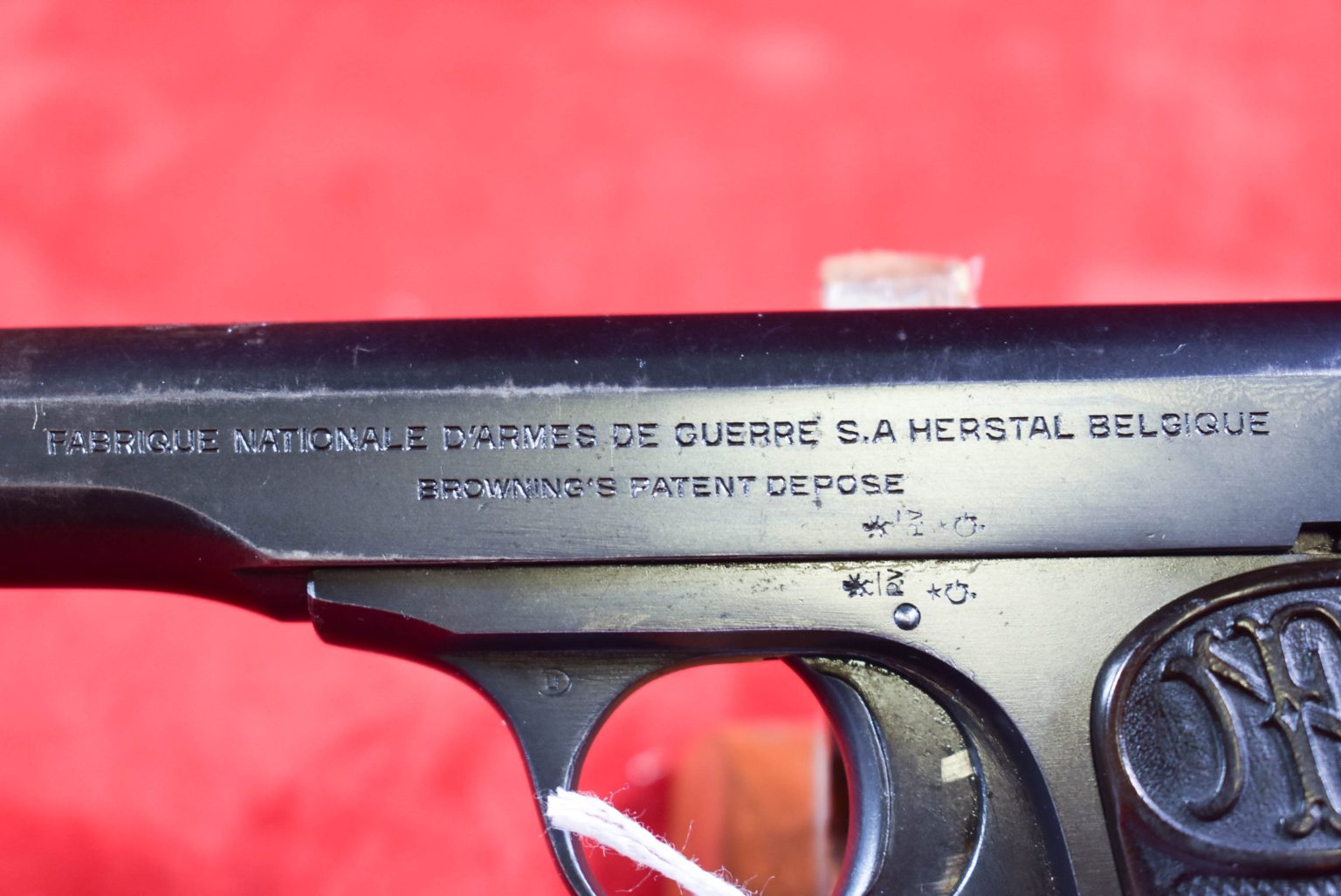 SOLD DUTCH PISTOOL M25 No.2 (FN MODEL 1922), MATCHNG MAG & MATCHING ...