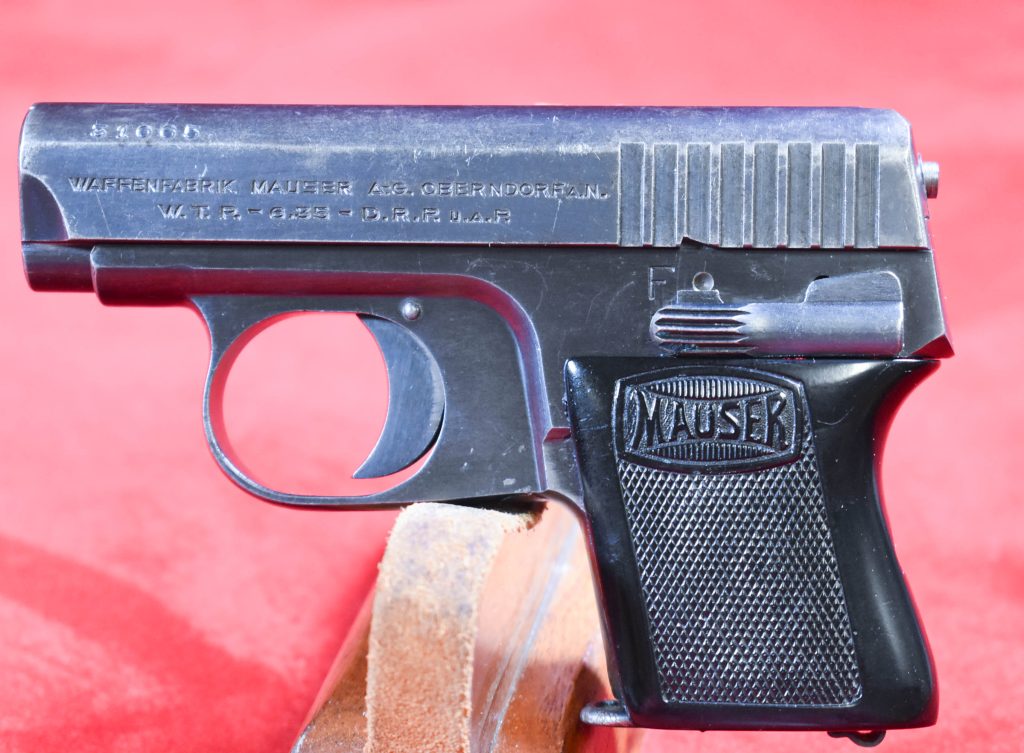 SOLD, MAUSER WTP PISTOL, 3rd VARIANT CIRCA 1936, VERY SHARP FULL RIG ...