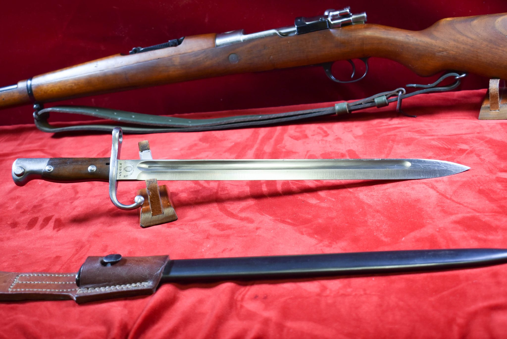 SOLD EXQUISITE, NON-IMPORT, MODEL 1909 ARGENTINE MAUSER RIFLE, STUNNING ...