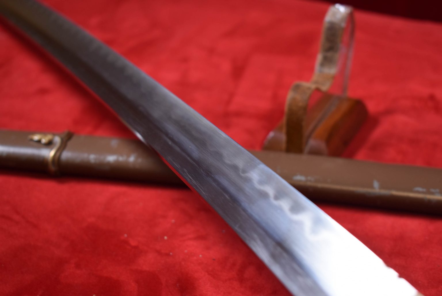 SOLD JAPANESE ARMY OFFICERS SHIN GUNTO SWORD, OLD ANCESTRAL BLADE, VERY ...