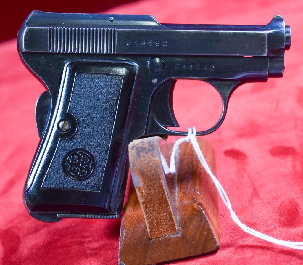SOLD VERY SCARCE ITALIAN WWII 1937 BERETTA MODEL 418 PISTOL, 6.35mm ...
