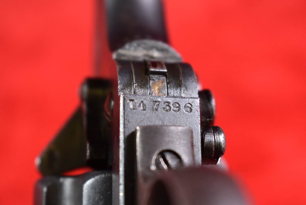 SOLD, SCARCE BRITISH WWI 1914 WEBLEY MARK V SERVICE REVOLVER, IN ...