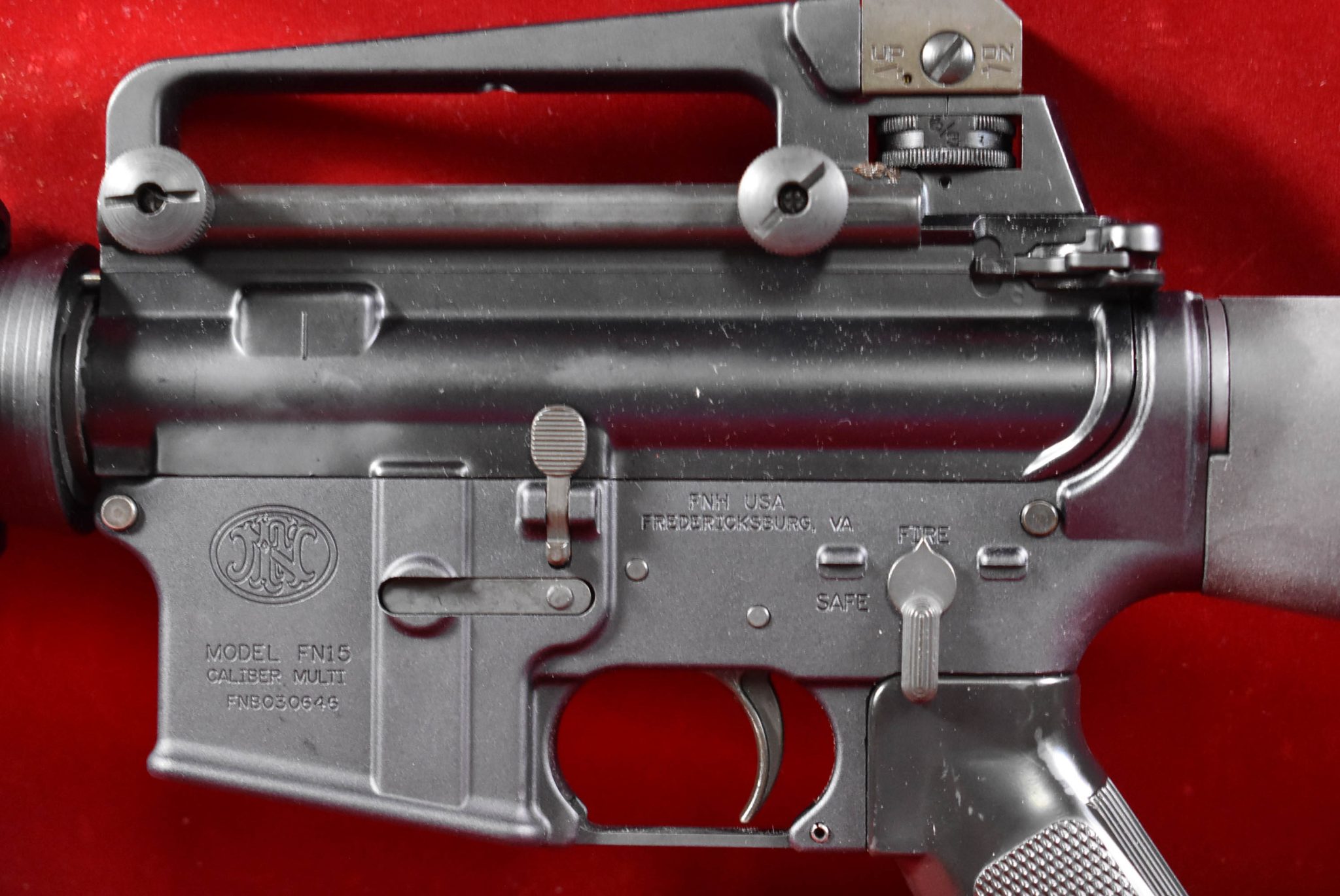 SOLD FN MILITARY COLLECTOR SERIES, AR15A2 RIFLE, SEMI AUTO VERSION OF ...