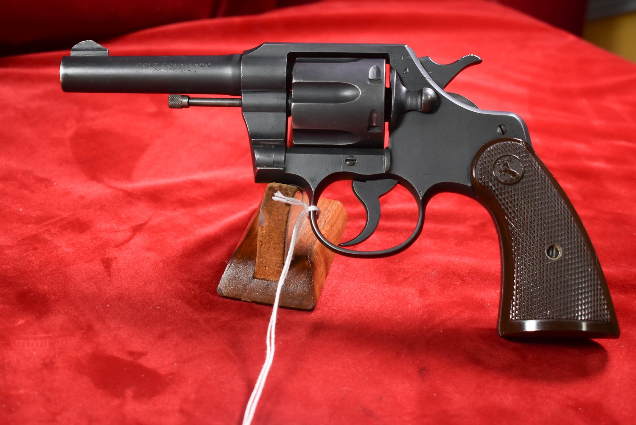 SOLD US WWII COLT COMMANDO .38 SPECIAL REVOLVER, 4 INCH MODEL, 1943 ...