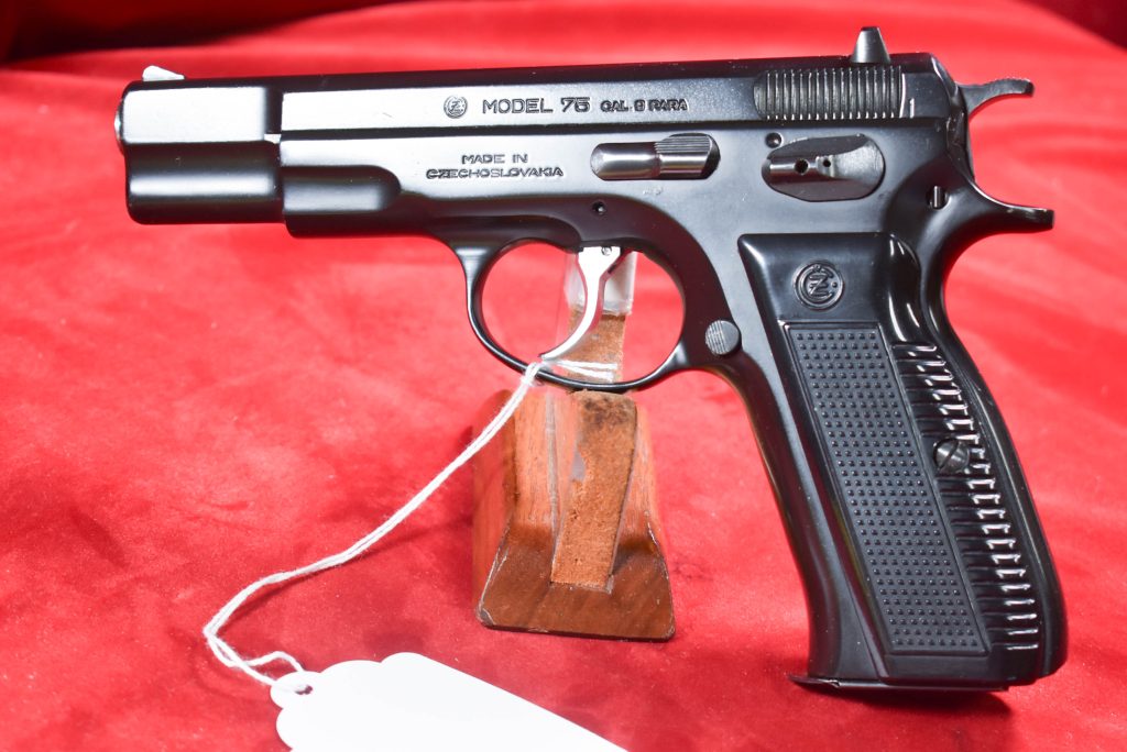SOLD VERY RARE COLD WAR ERA 1984 Cz 75 CZECH PISTOL, NON-IMPORT COLD ...