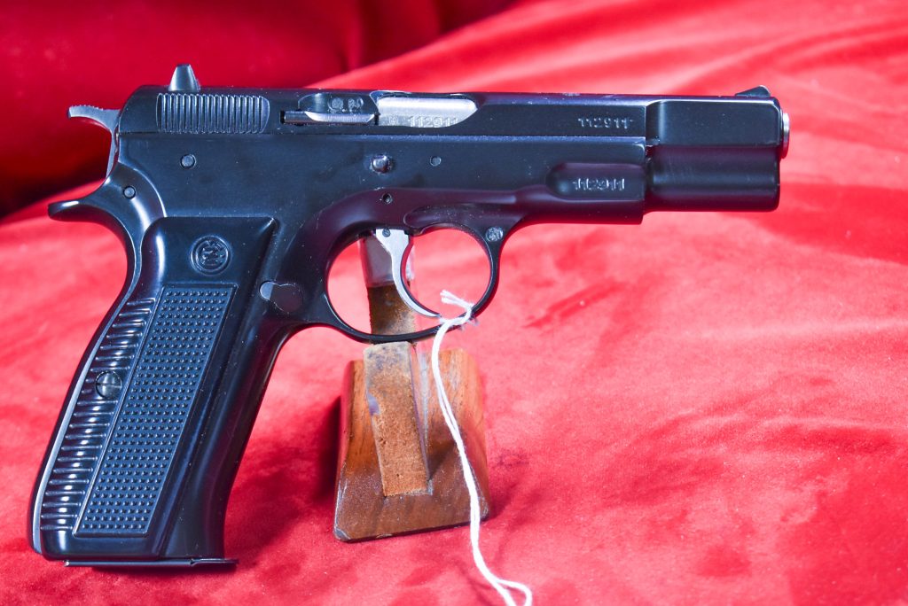 SOLD VERY RARE COLD WAR ERA 1984 Cz 75 CZECH PISTOL, NON-IMPORT COLD ...