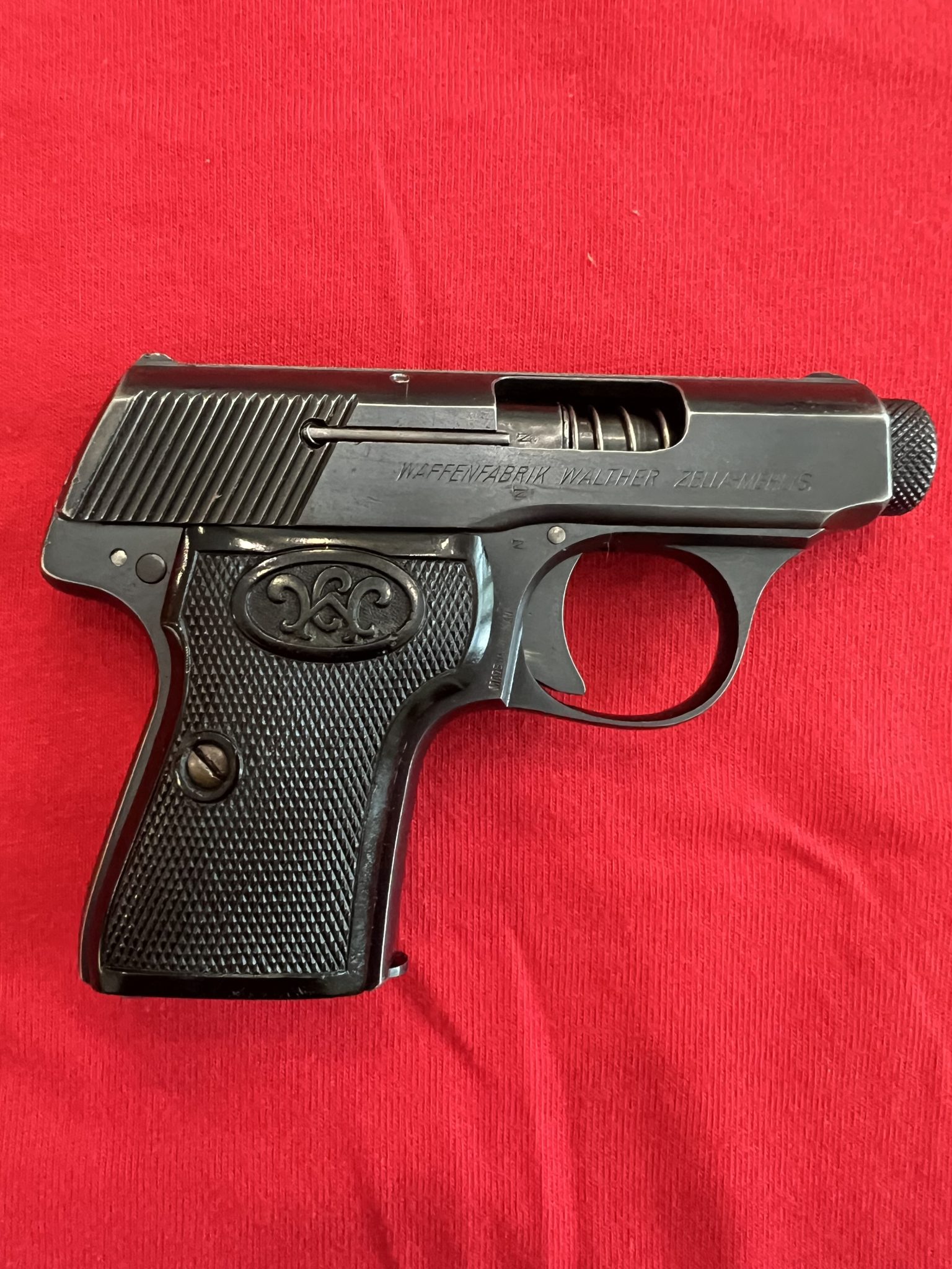 SOLD MON JULY 17, GORGEOUS WALTHER MODEL 5 - 2ND VARIATION - .25 ...