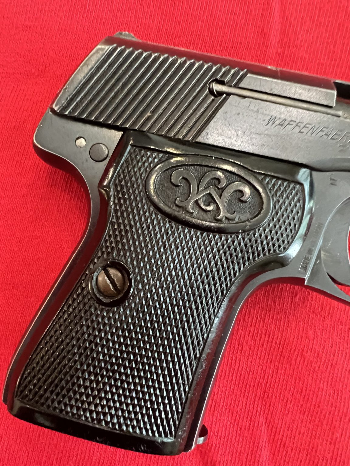 SOLD MON JULY 17, GORGEOUS WALTHER MODEL 5 - 2ND VARIATION - .25 ...