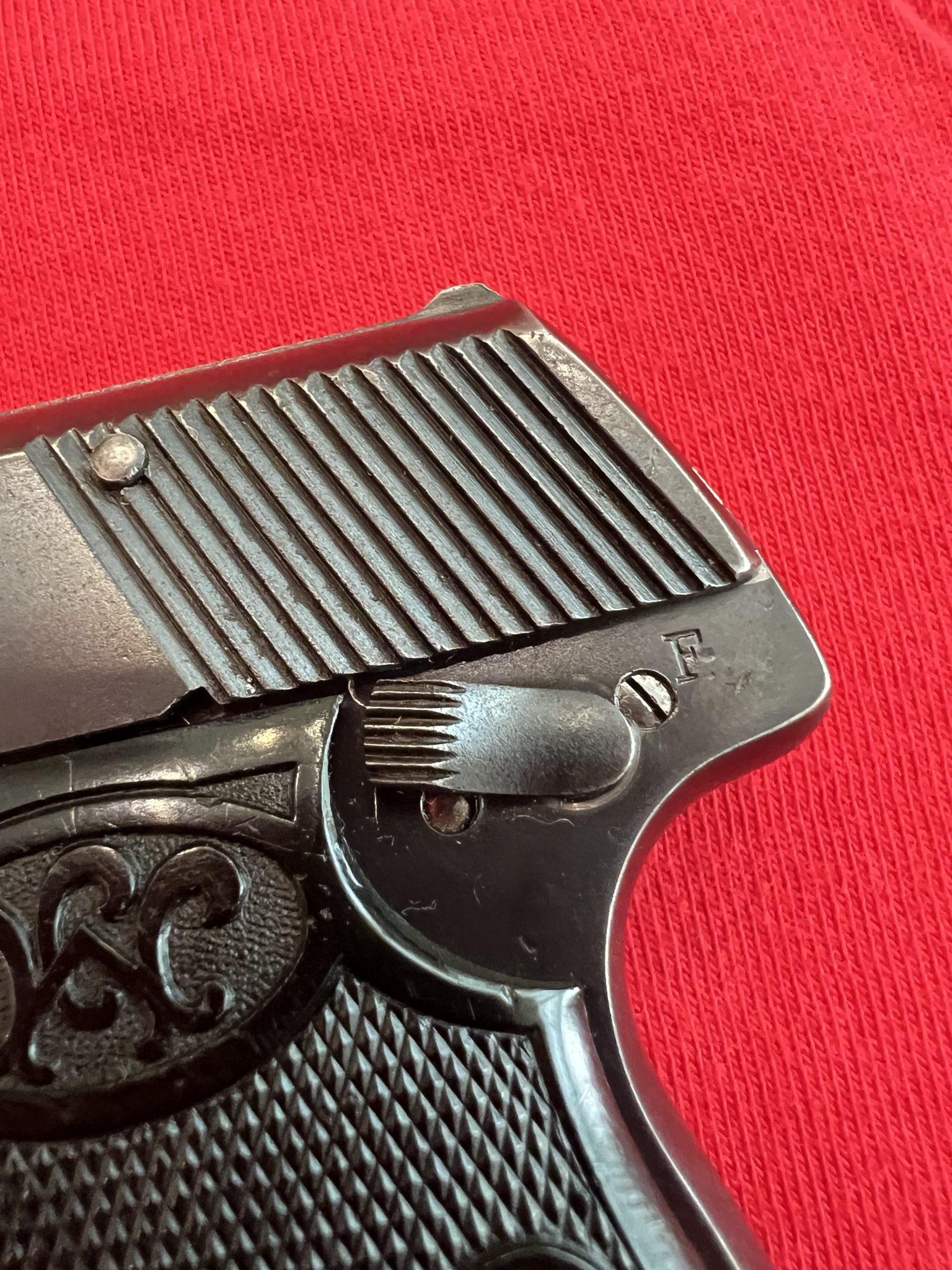 SOLD MON JULY 17, GORGEOUS WALTHER MODEL 5 - 2ND VARIATION - .25 ...