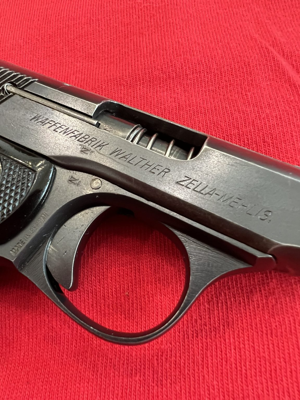 SOLD MON JULY 17, GORGEOUS WALTHER MODEL 5 - 2ND VARIATION - .25 ...