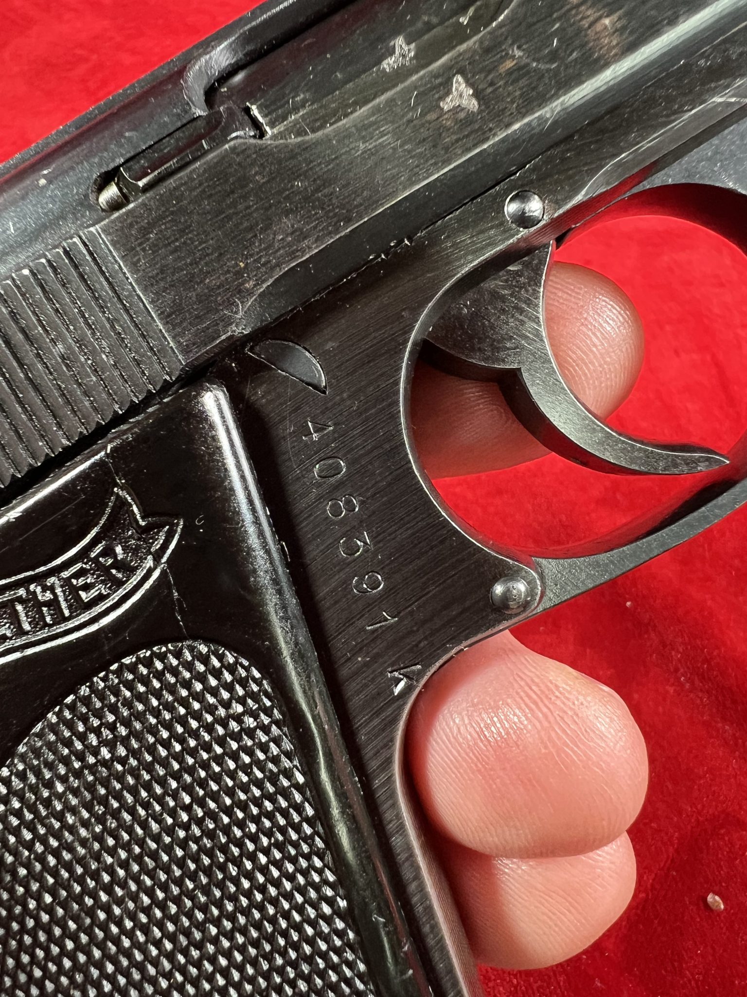 SOLD ULTRA RARE NAZI SS/RSHA ISSUE WALTHER PPK PISTOL, LATE WAR 1944 ...