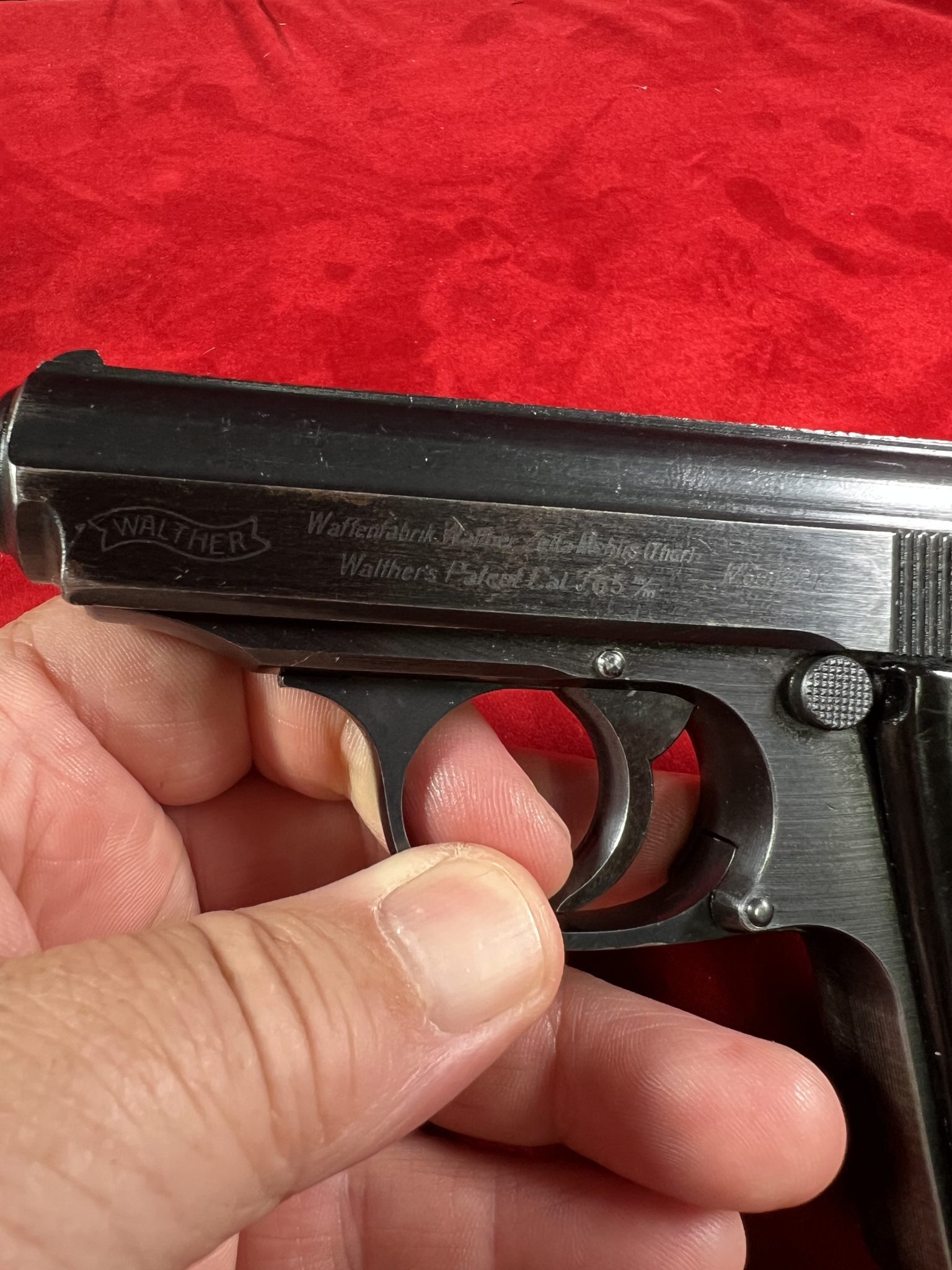 SOLD ULTRA RARE NAZI SS/RSHA ISSUE WALTHER PPK PISTOL, LATE WAR 1944 ...