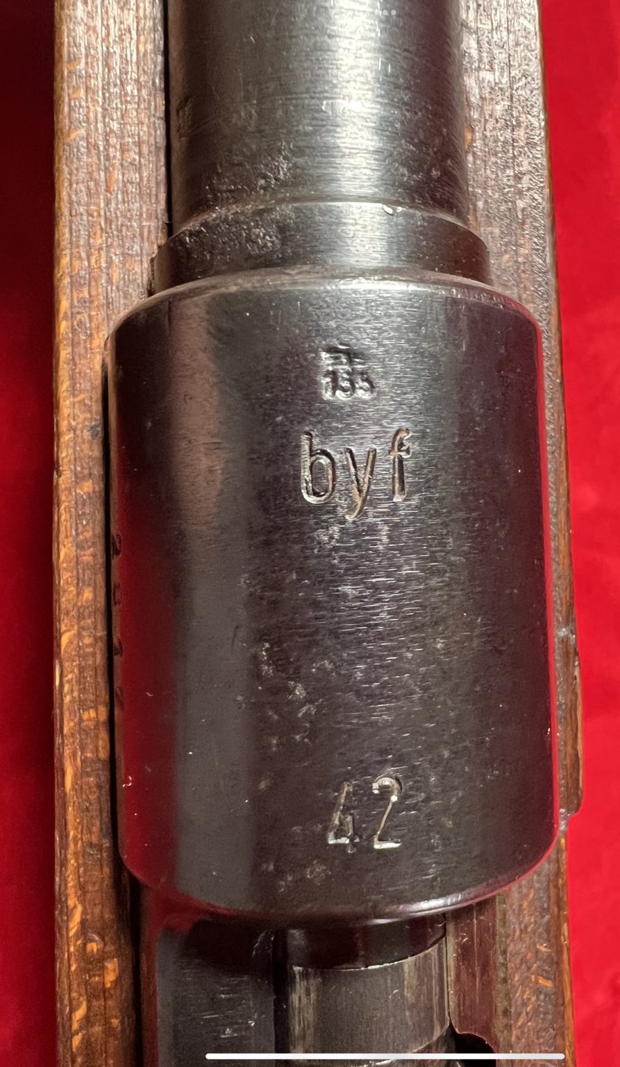 SOLD WW2 byf 42 CODED (MAUSER OBENDORF) K98K SERVICE RIFLE…ALL MATCHING ...