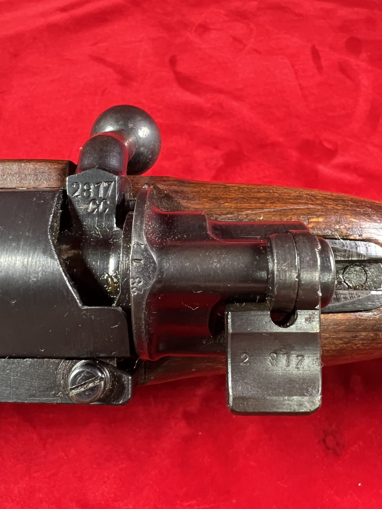 SOLD WW2 byf 42 CODED (MAUSER OBENDORF) K98K SERVICE RIFLE…ALL MATCHING ...