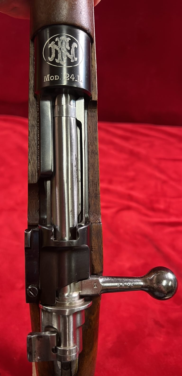 SOLD ULTRA RARE 1936 FIRST YEAR CONTRACT FN MOD. 24L LITHUANIAN ...