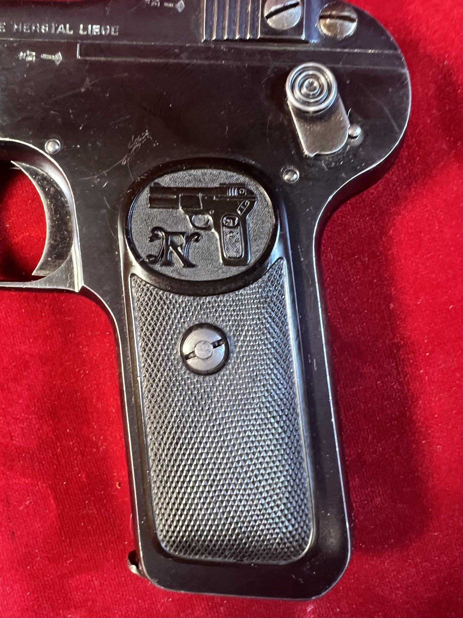 SOLD VERY SCARCE & IMPORTANT EARLY FN MODEL 1899 PISTOL, IN EXCEPTIONAL ...