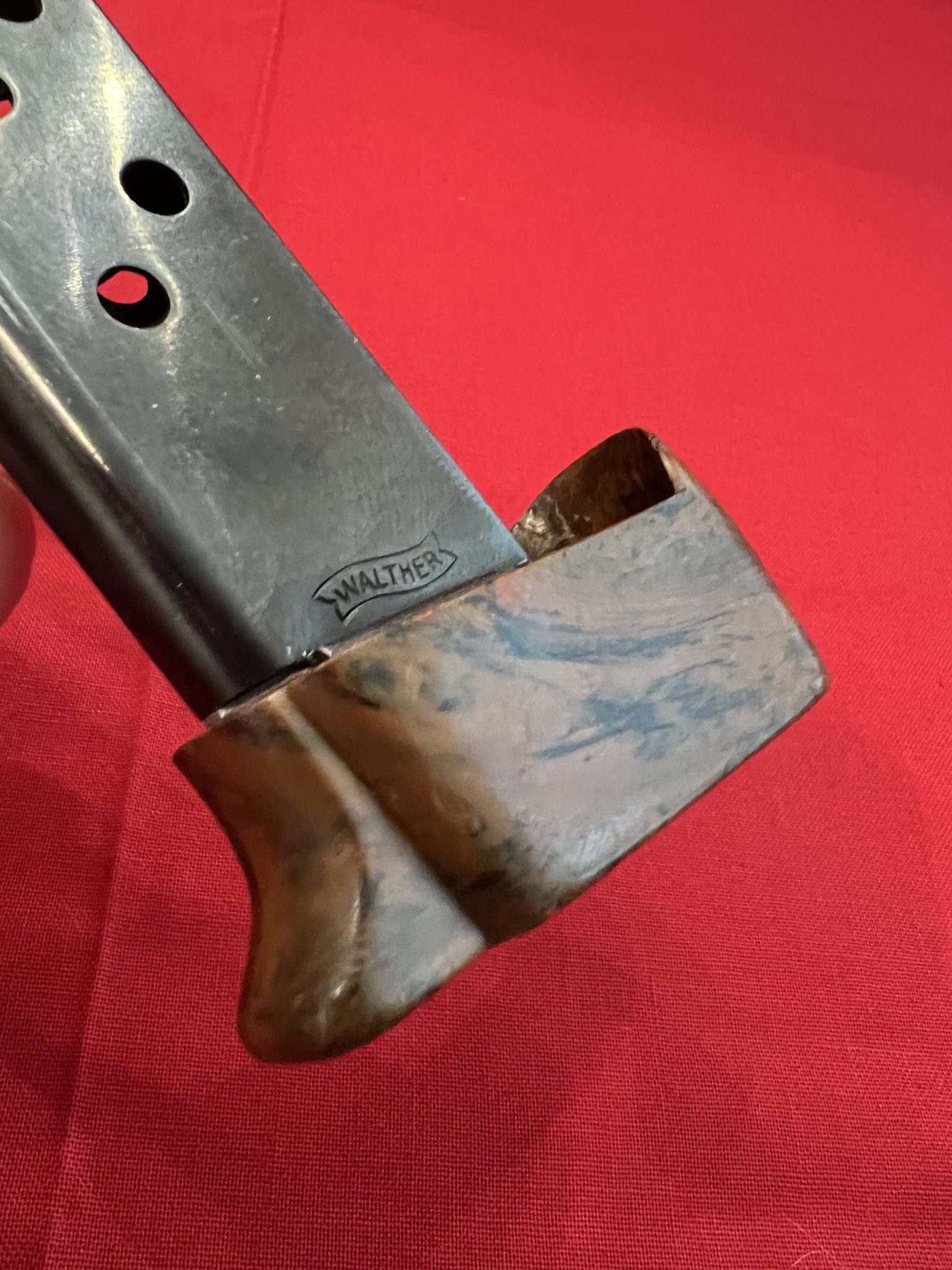 SOLD RARE SELDOM SEEN, ORIGINAL WALTHER PPK “BOX” EXTENDED BOTTOM ...