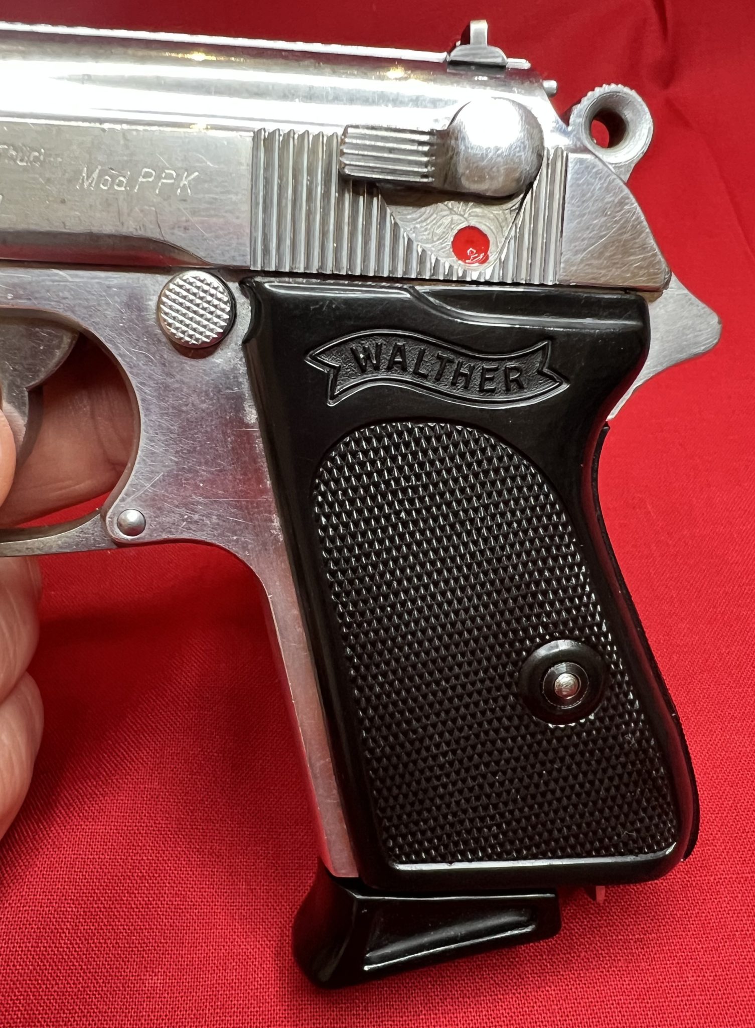 SOLD EXTREMELY RARE LATE WAR…WALTHER PPK LIGHTWEIGHT DURAL FRAME PISTOL ...