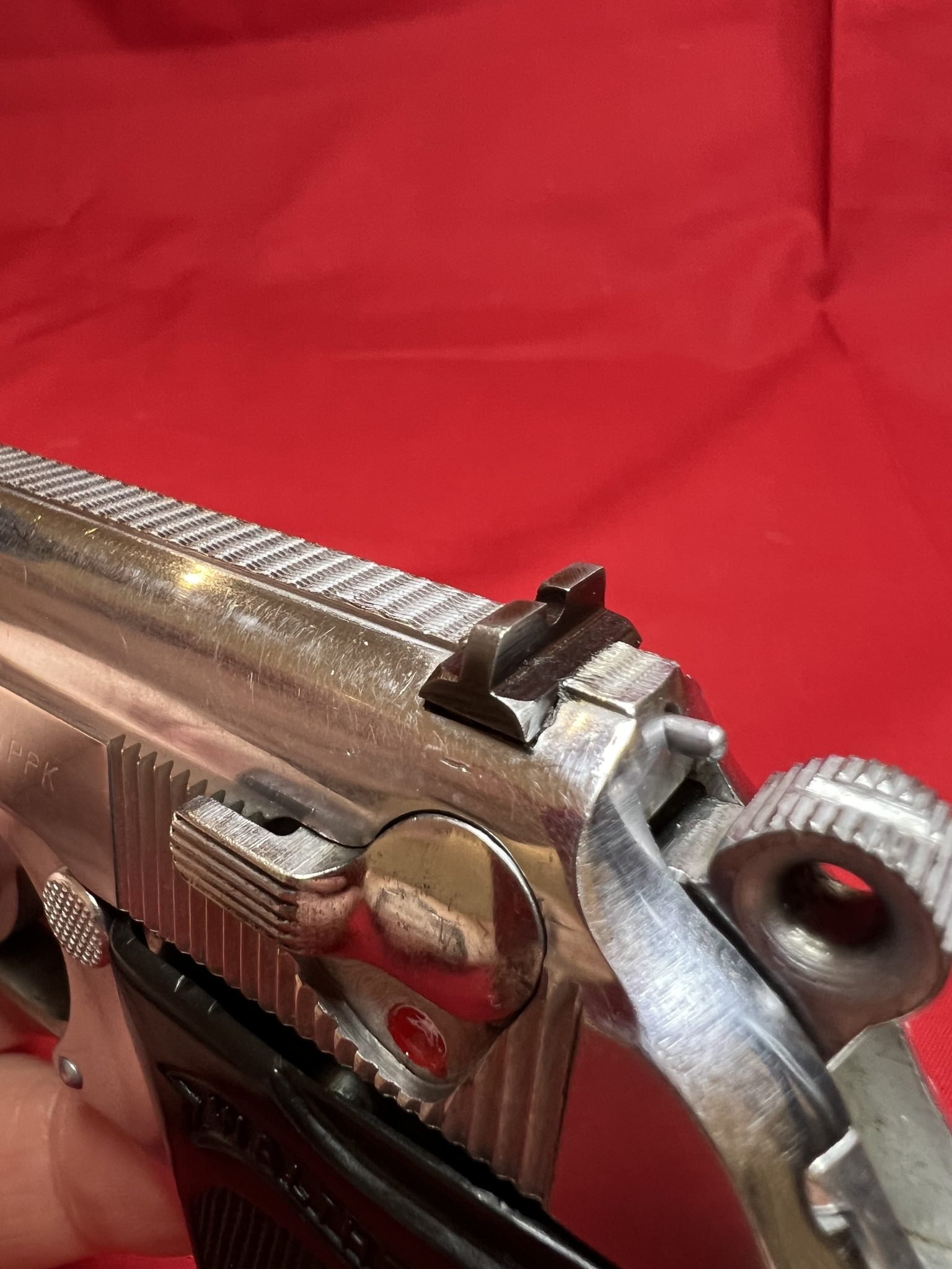 SOLD EXTREMELY RARE LATE WAR…WALTHER PPK LIGHTWEIGHT DURAL FRAME PISTOL ...