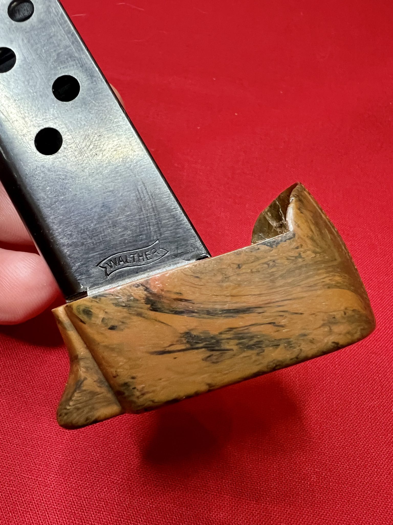 SOLD RARE SELDOM SEEN, ORIGINAL WALTHER PPK “BOX” EXTENDED BOTTOM ...