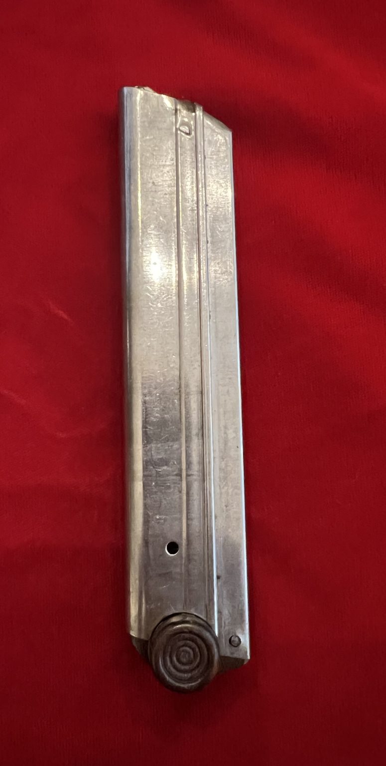 SOLD ORIGINAL GERMAN WWI NAVY LUGER MAGAZINE, NICE! - Pre98 Antiques