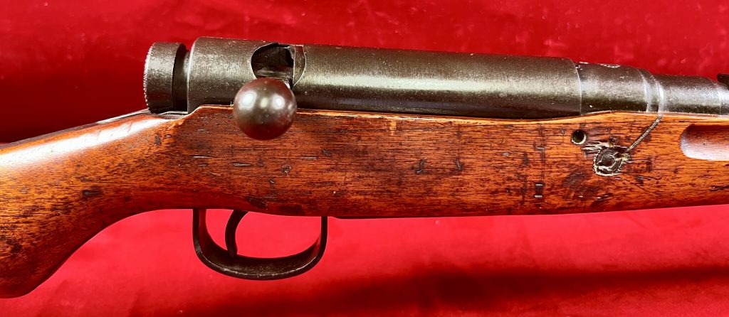 HOLD JAPANESE WWII ARISAKA TYPE 99 RIFLE, VERY EARLY PRODUCTION NAGOYA ...