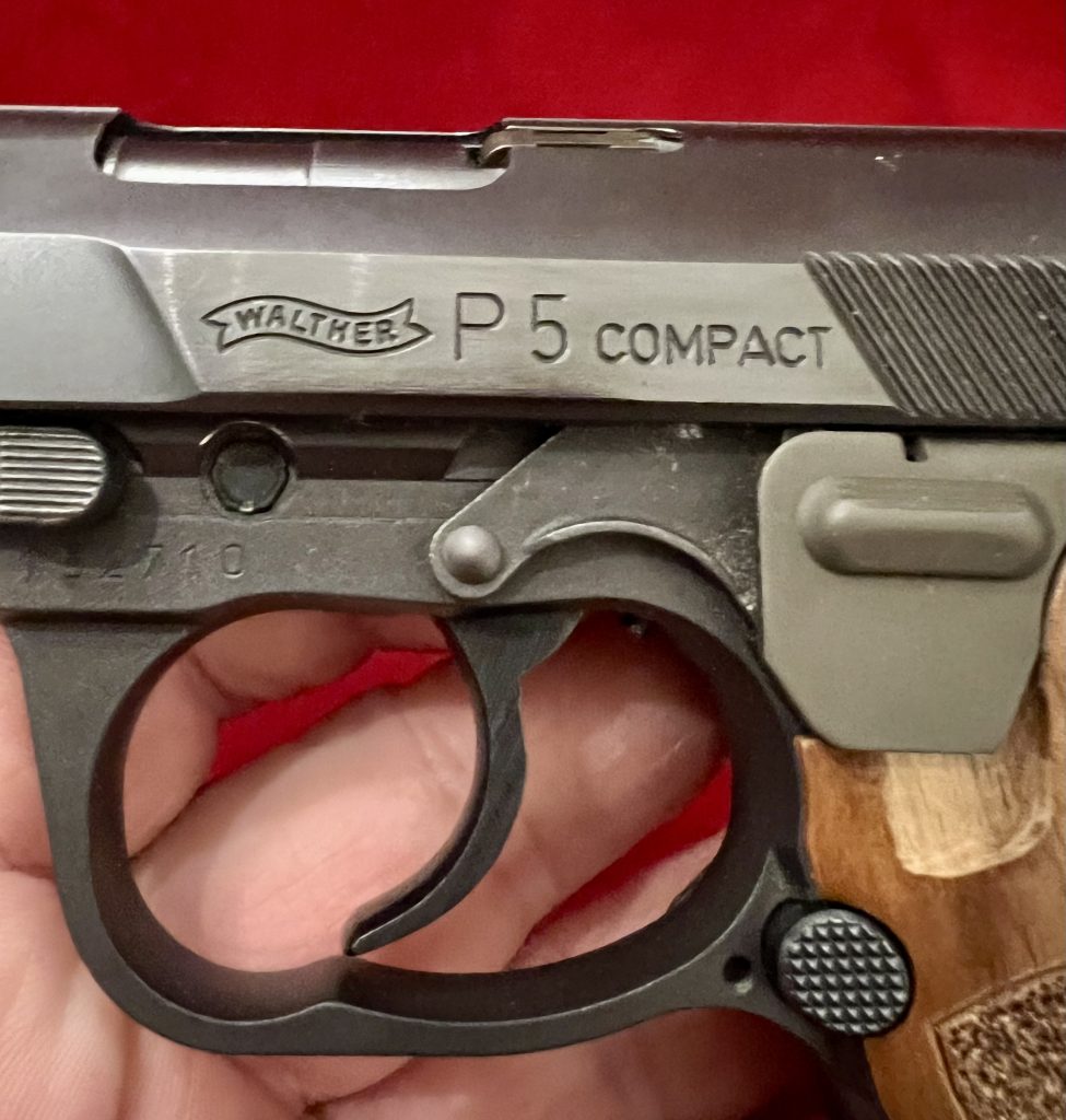 SOLD SUPERB WALTHER P5 COMPACT, NEW IN THE BOX WITH DELUXE FACTORY ...