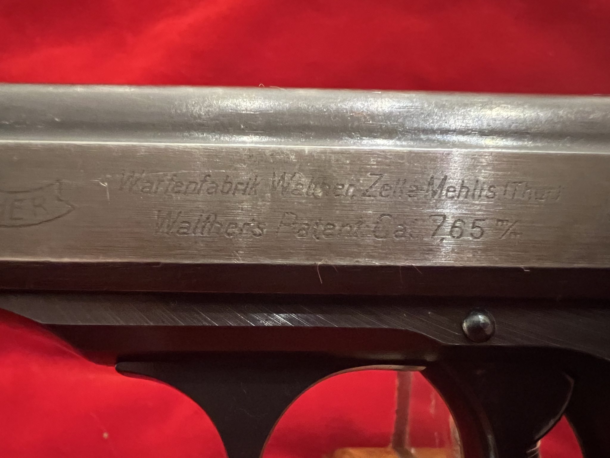 SOLD RARE NAZI SS/RSHA ISSUE WALTHER PPK PISTOL, LATE WAR 1944 DULL ...