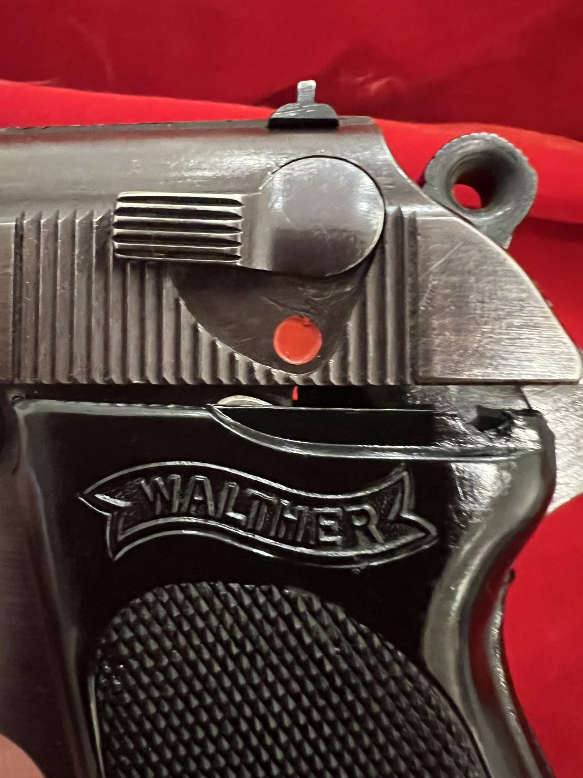 SOLD RARE NAZI SS/RSHA ISSUE WALTHER PPK PISTOL, LATE WAR 1944 DULL ...