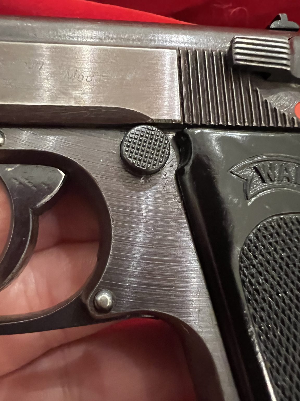 SOLD RARE NAZI SS/RSHA ISSUE WALTHER PPK PISTOL, LATE WAR 1944 DULL ...