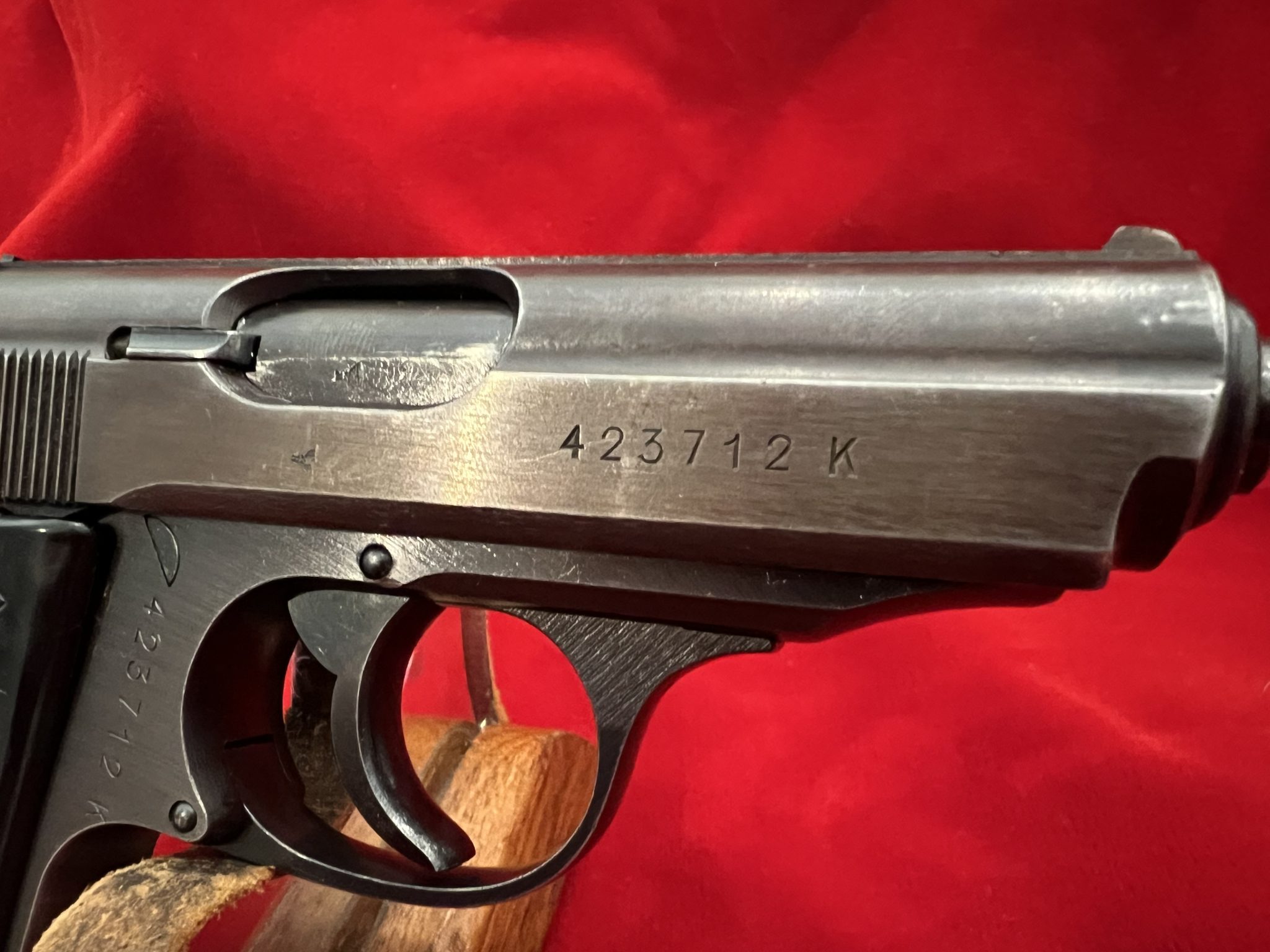 SOLD RARE NAZI SS/RSHA ISSUE WALTHER PPK PISTOL, LATE WAR 1944 DULL ...