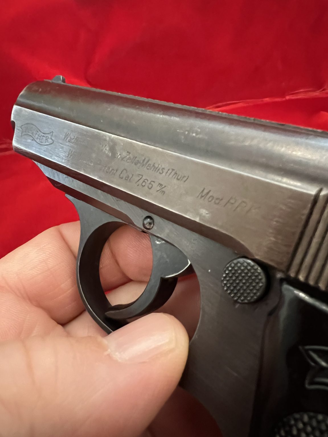 SOLD RARE NAZI SS/RSHA ISSUE WALTHER PPK PISTOL, LATE WAR 1944 DULL ...