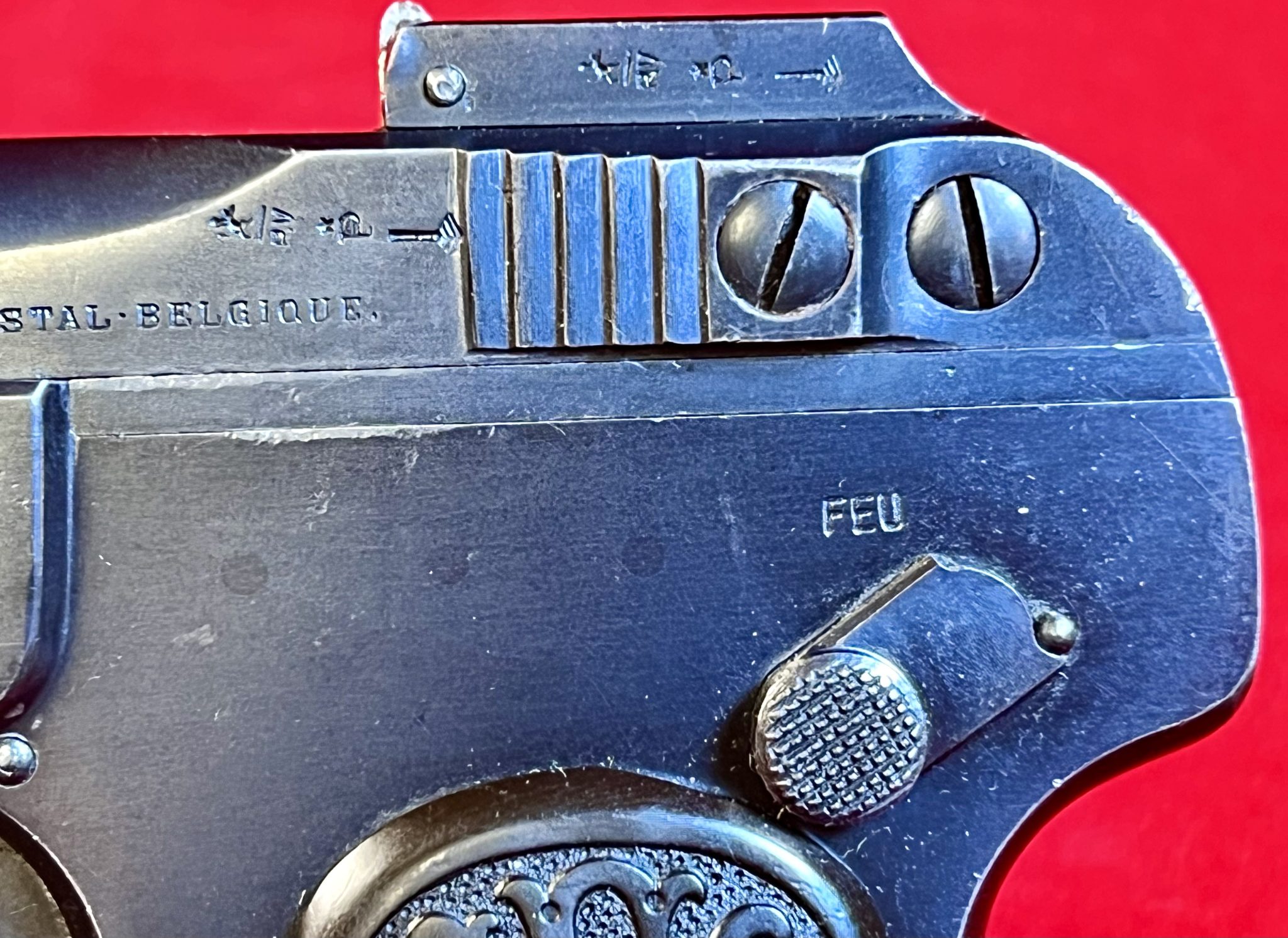 SOLD EXCEPTIONAL, GERMAN WWI OFFICER CARRIED, FN MODEL 1900 PISTOL ...