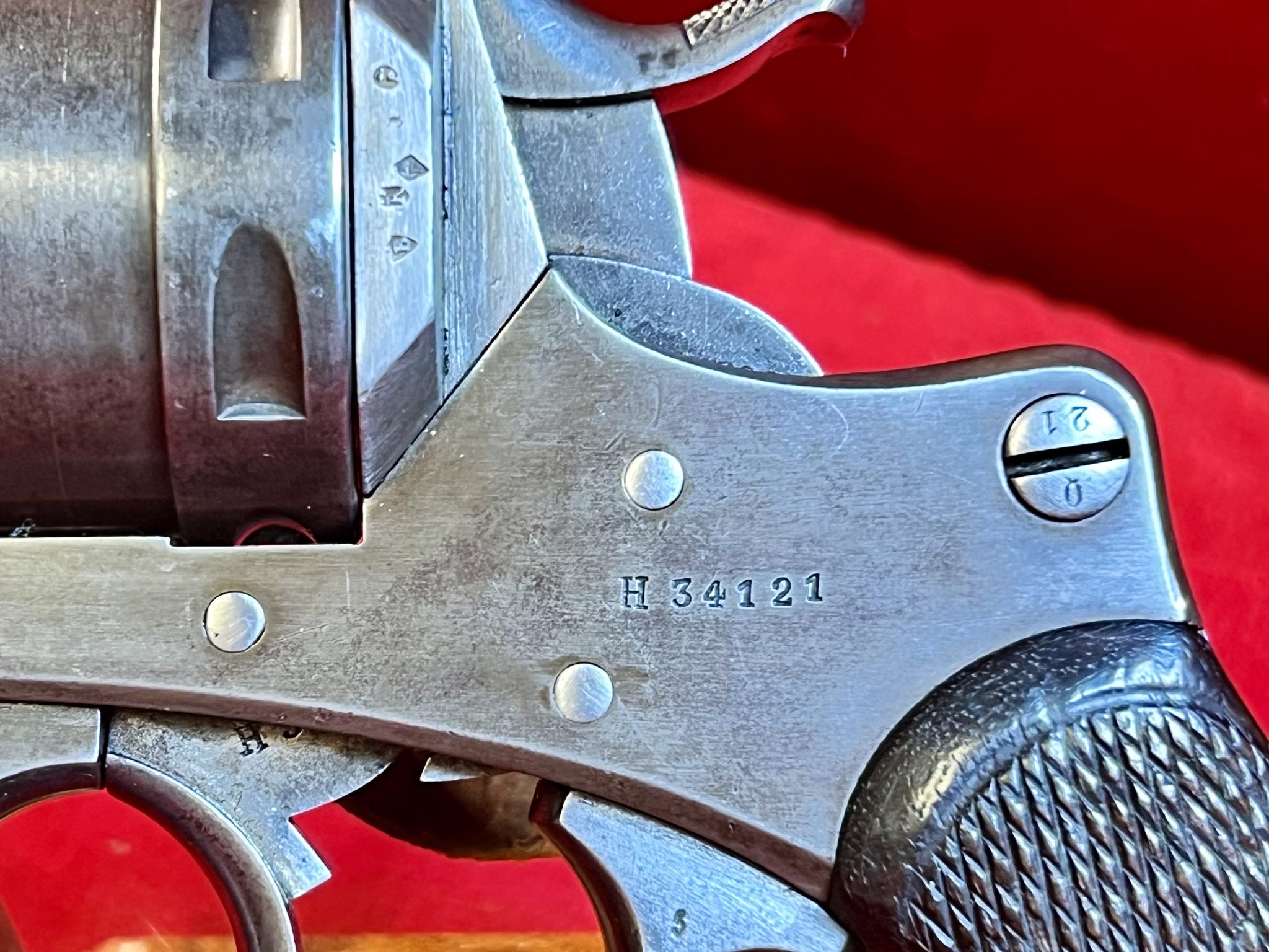 SOLD VERY CHOICE, ANTIQUE Mle 1873 FRENCH ORDNANCE REVOLVER, ALL ...