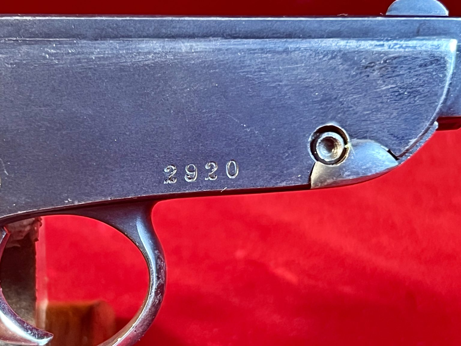 SOLD ULTRA RARE GERMAN WW1 JAGER PISTOL, VERY SHARP! - Pre98 Antiques