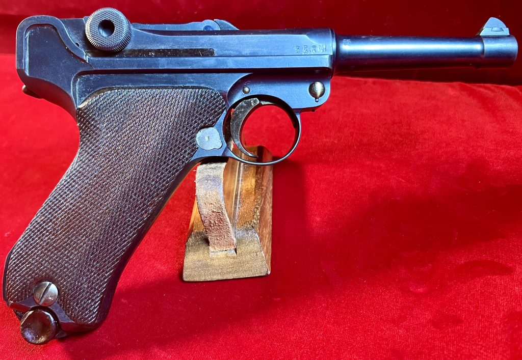 SOLD VERY SCARCE WWI GERMAN ARMY ISSUED, 1913 ERFURT P.08 LUGER PISTOL ...
