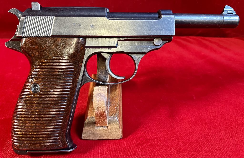 SOLD VERY CHOICE, WALTHER ac43 P.38 PISTOL, SCARCE LATE 1943 STRAIGHT ...