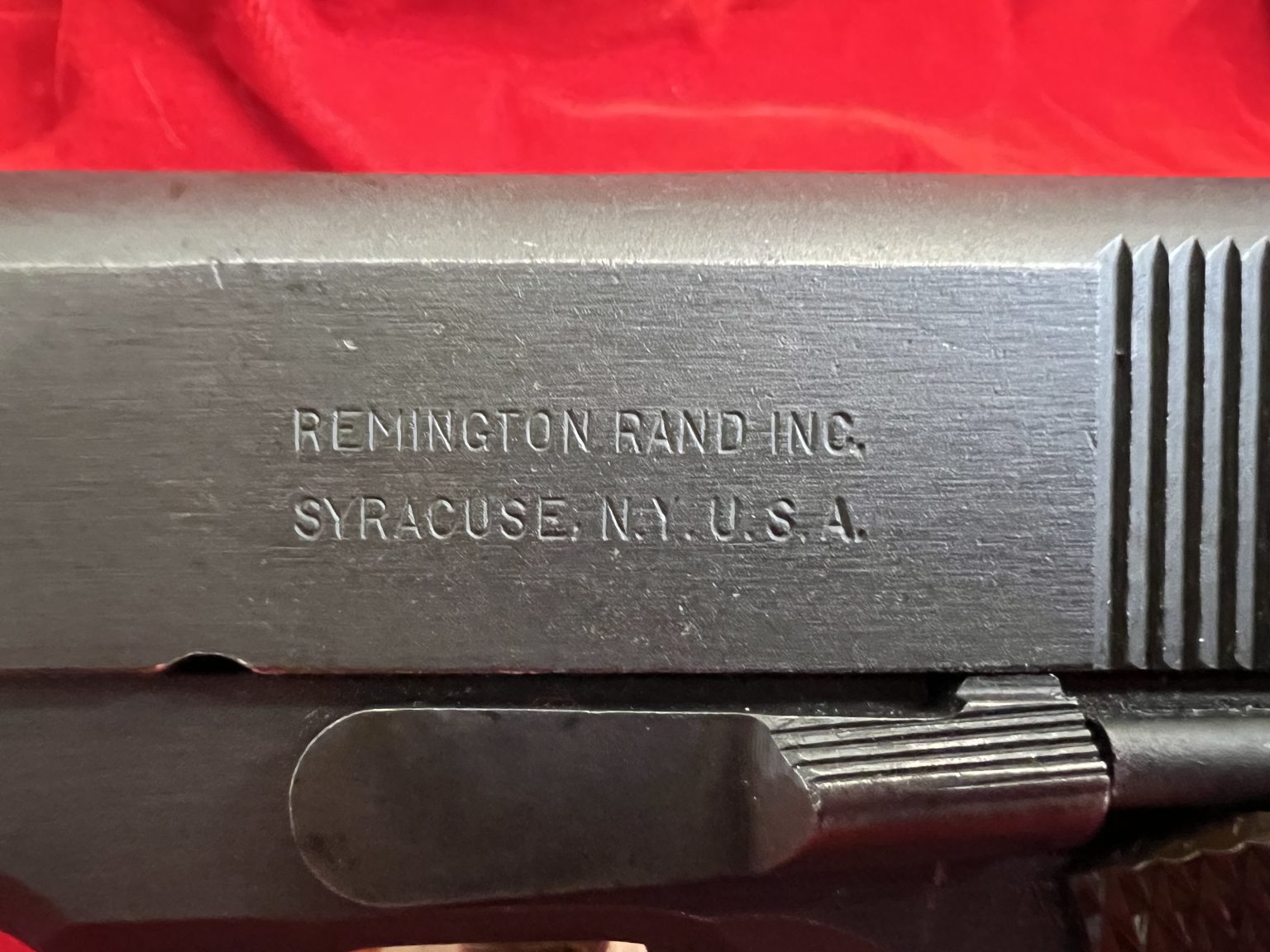 SOLD ORIGINAL WW2 REMINGTON RAND 1911A1, JUNE 1944…MINT CRISP IN ORIGINAL BOX!!! - Pre98 Antiques