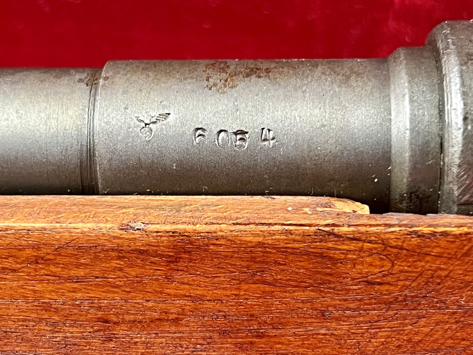 SOLD TUE MAR 12, ULTRA RARE 1945 LAST DITCH STEYR VK98 RIFLE, MATCHING ...