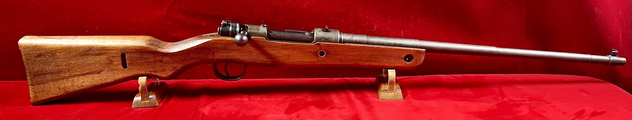 SOLD TUE MAR 12, ULTRA RARE 1945 LAST DITCH STEYR VK98 RIFLE, MATCHING ...