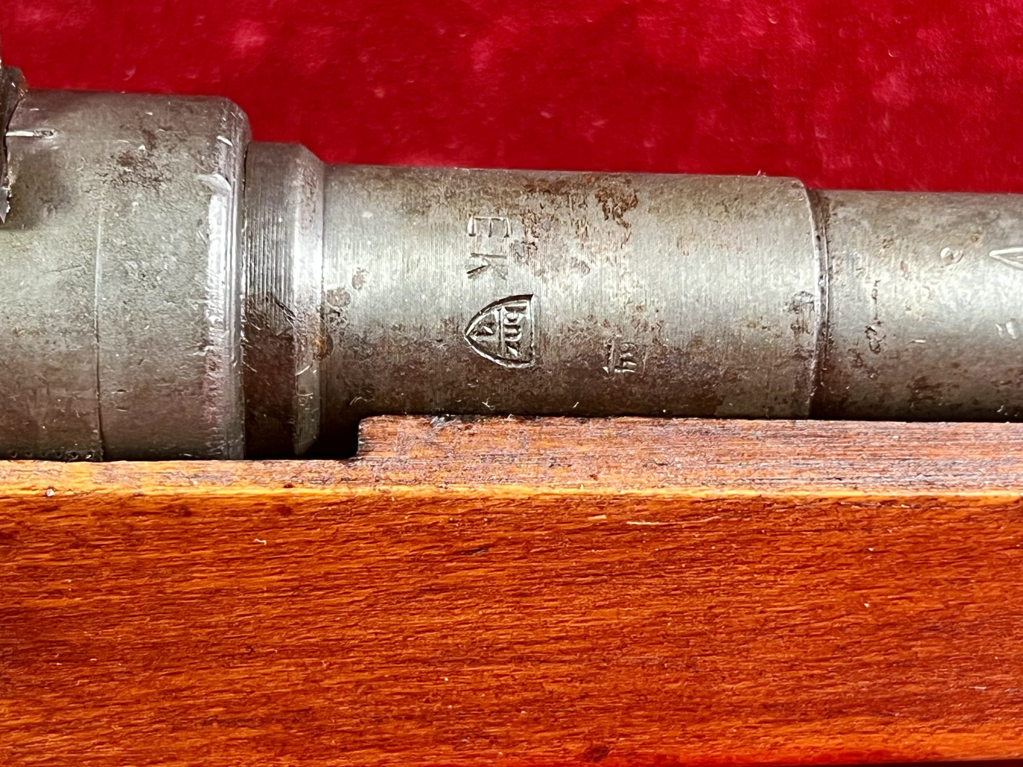 SOLD TUE MAR 12, ULTRA RARE 1945 LAST DITCH STEYR VK98 RIFLE, MATCHING ...