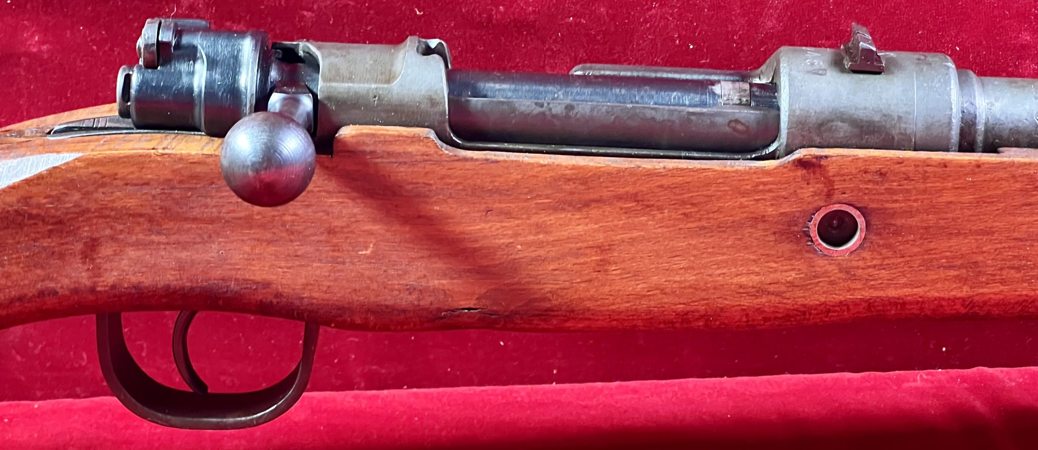 SOLD TUE MAR 12, ULTRA RARE 1945 LAST DITCH STEYR VK98 RIFLE, MATCHING ...