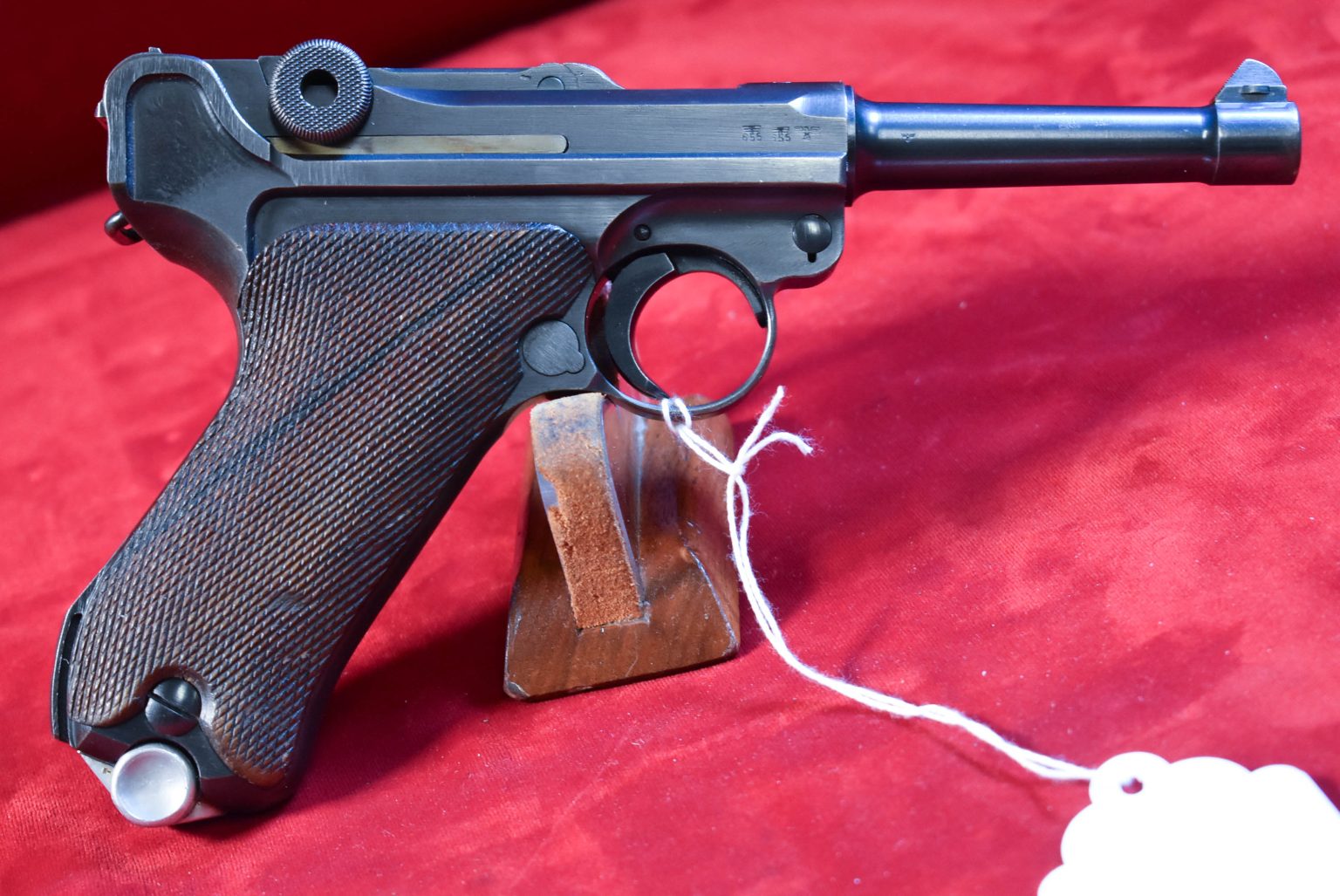 WED APR 3, GERMAN WWII 1940, 42 CODE P.08 LUGER, WITH JAPANESE KANJI ...
